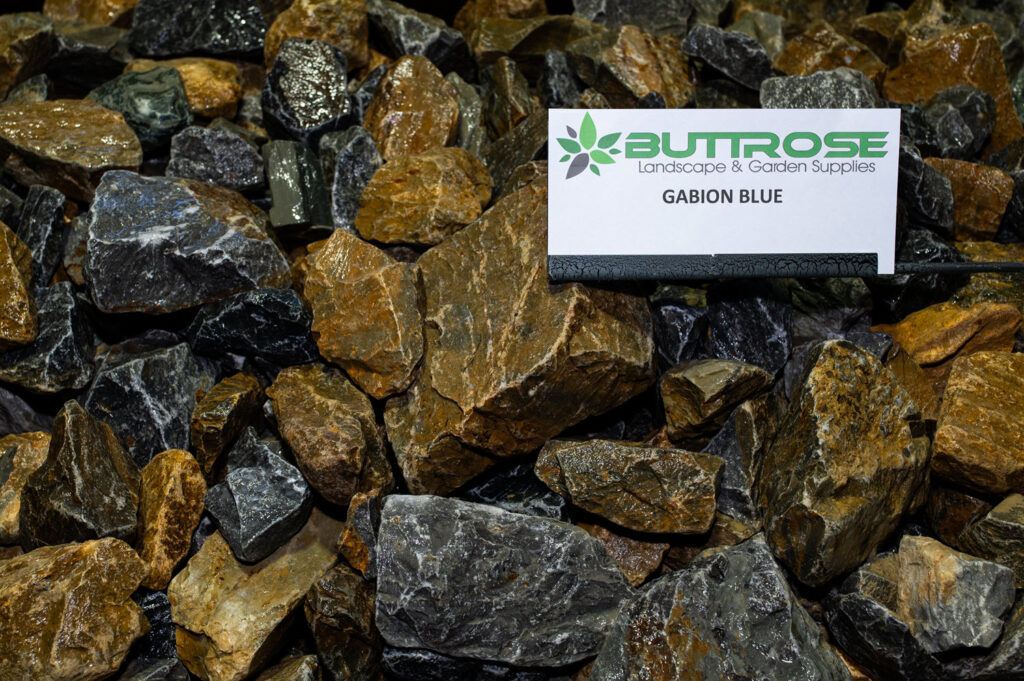 Blue Gabion - Buttrose Landscape & Garden Supplies