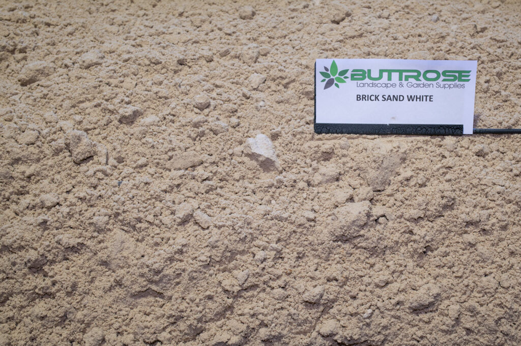 Brick Sand - White - Buttrose Landscape & Garden Supplies