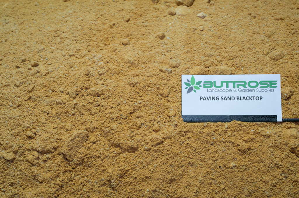 Paving Sand - Blacktop - Buttrose Landscape & Garden Supplies