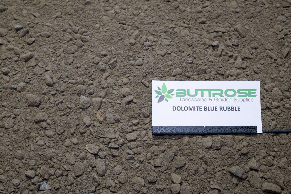 Dolomite Blue Rubble - Buttrose Landscape & Garden Supplies