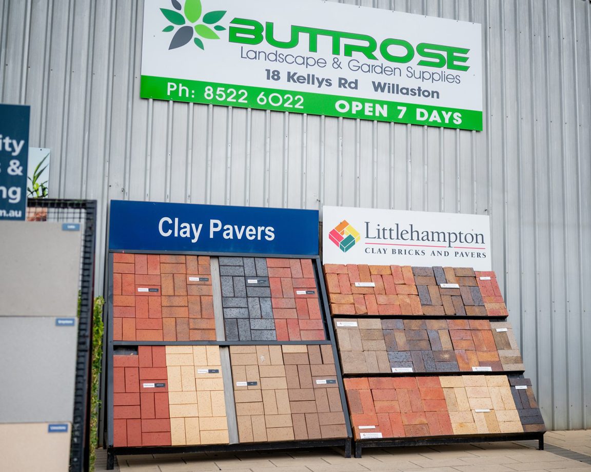 Paving & Retaining Walls - Buttrose Landscape and Garden Supplies